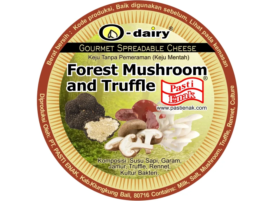 '- Jamur Gournay & Keju Truffle PT. Pasti Enak