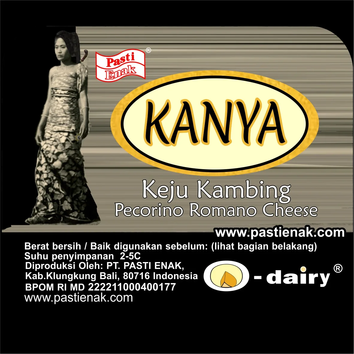 Keju Kambing Caprine Romano | PT. Pasti Enak Artisan Keju